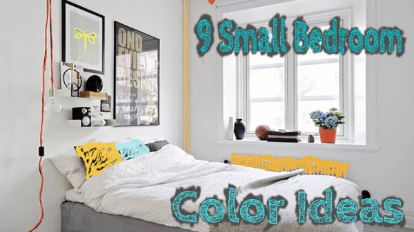 9 Small Bedroom Color Ideas - 35 photos + accent wall paint combinations