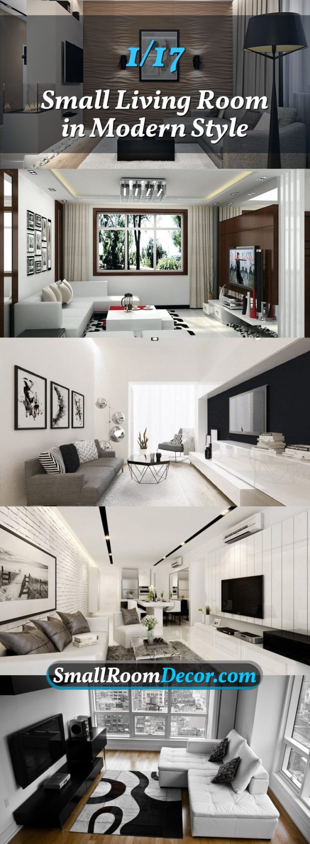 3 Rules and 17 Ideas for Small Living Room Design